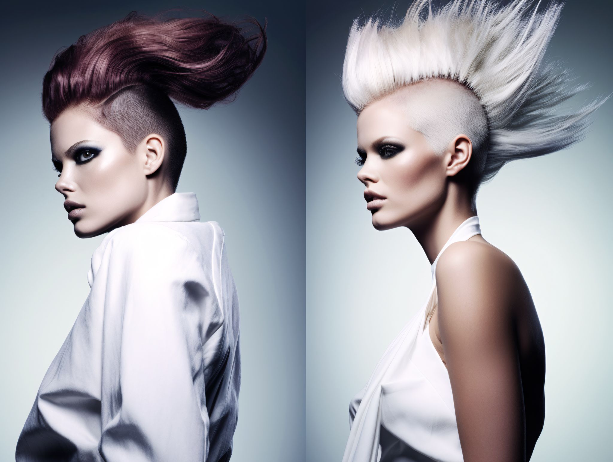 Free image: same model two different hairstyles - Premium Free AI ...