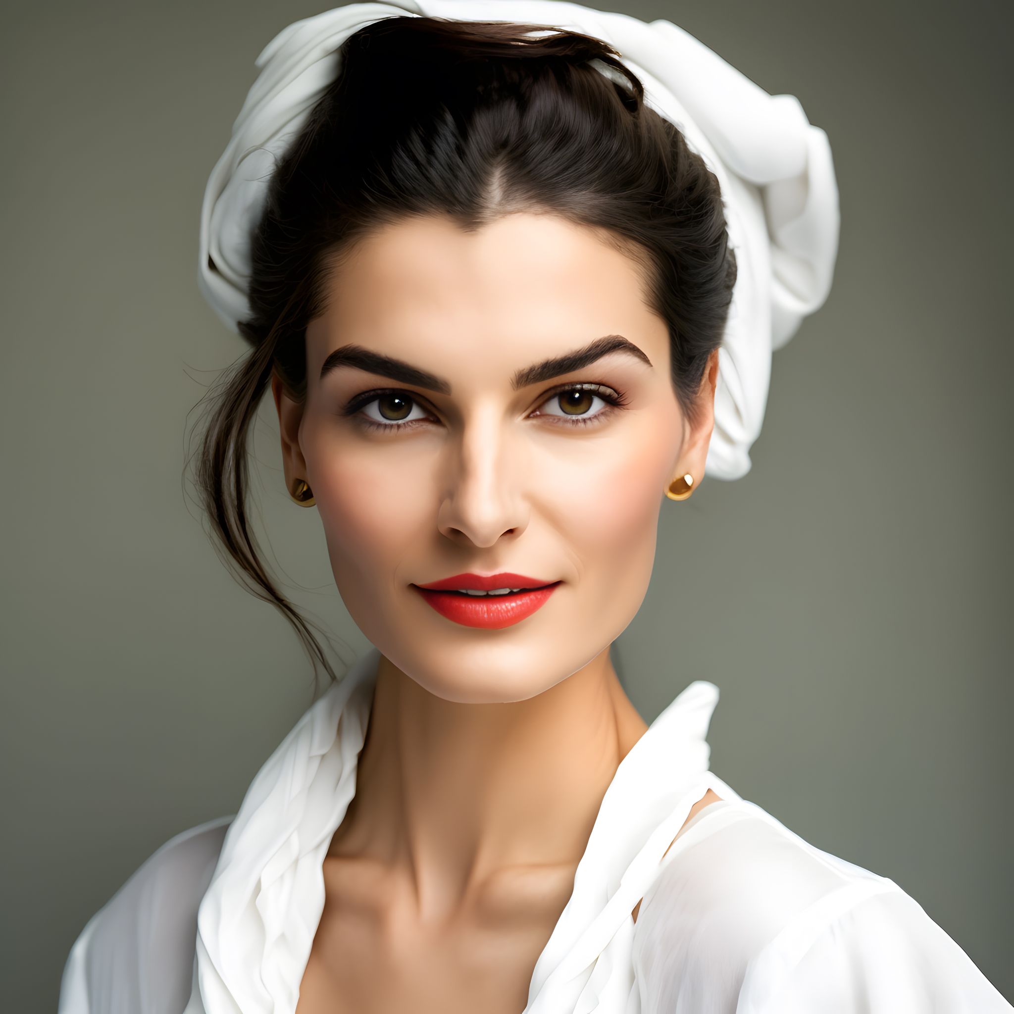 Free image: Studio portrait of a Turkish woman - Premium Free AI ...