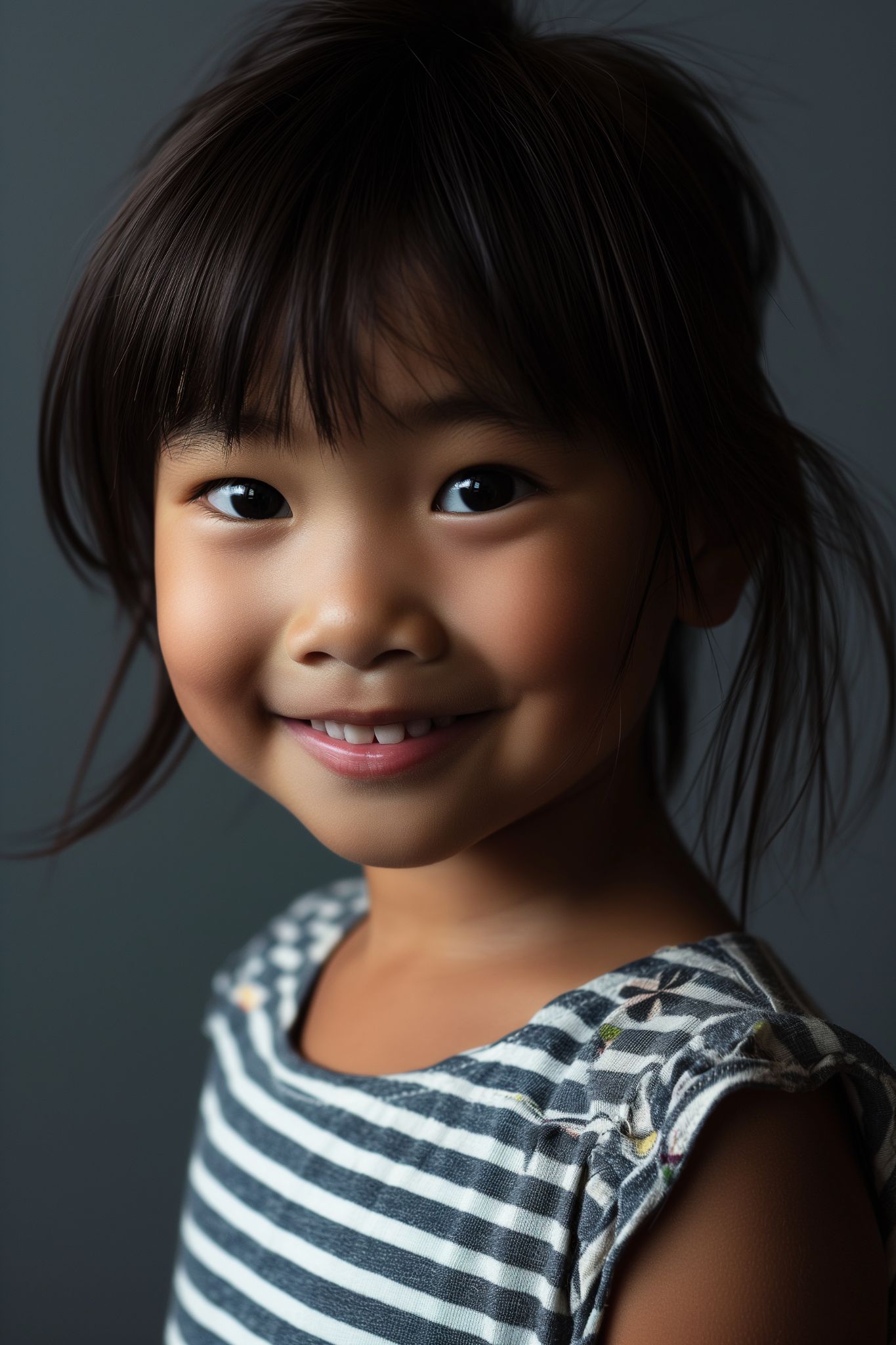 Free image: happy asian child in studio portrait - Premium Free AI ...