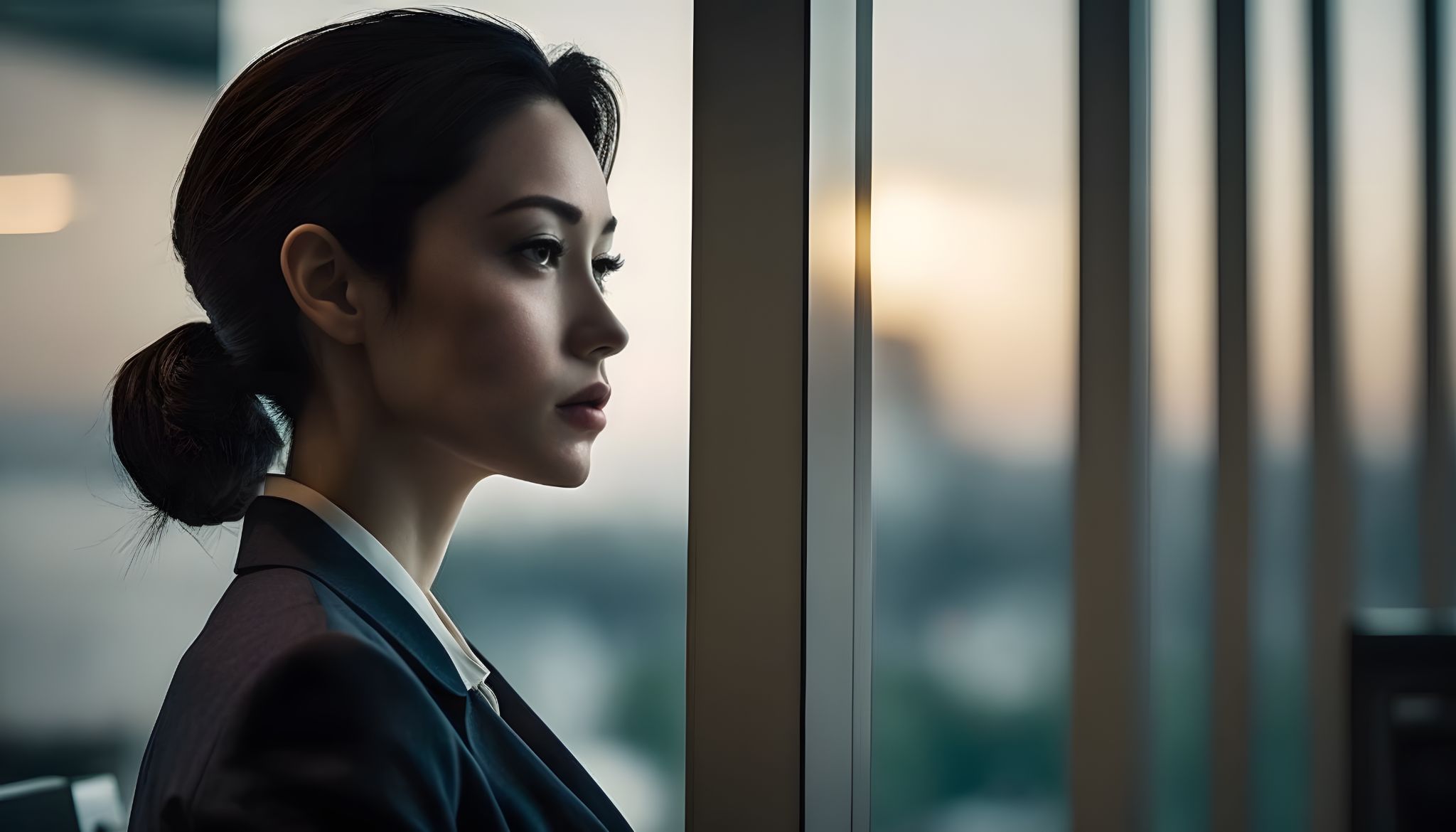 Free image: Corporate Empowerment: An Ambitious Asian Woman in the ...