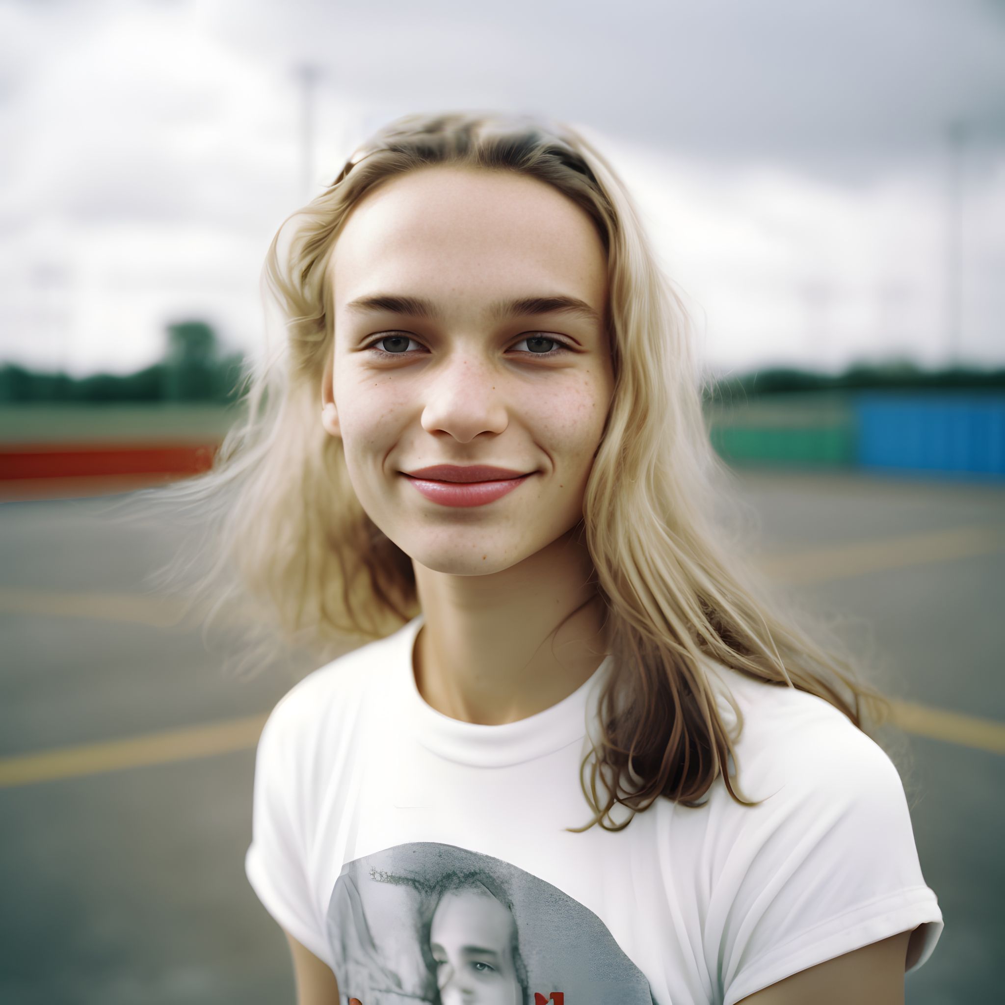 Free image: Photo portrait of a happy 18 years old teenage girl at ...