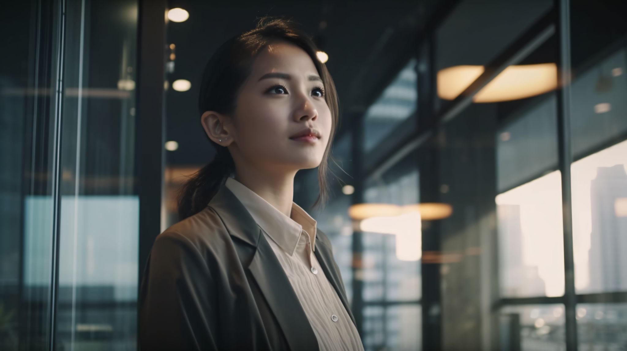 Free image: Asian female startup owner inside modern office - Premium ...