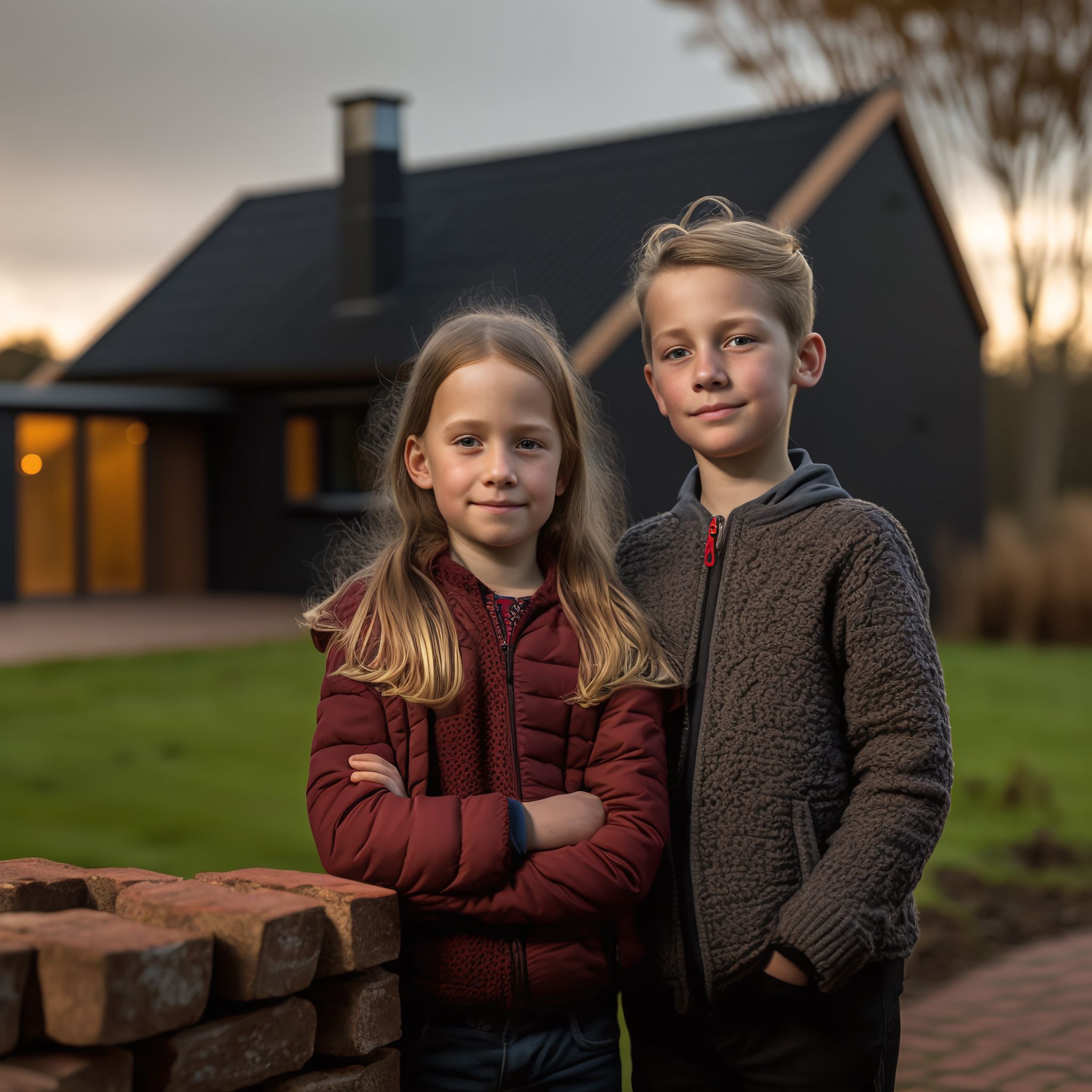 Free image: Siblings outdoors: brother and sister portrait - Premium ...